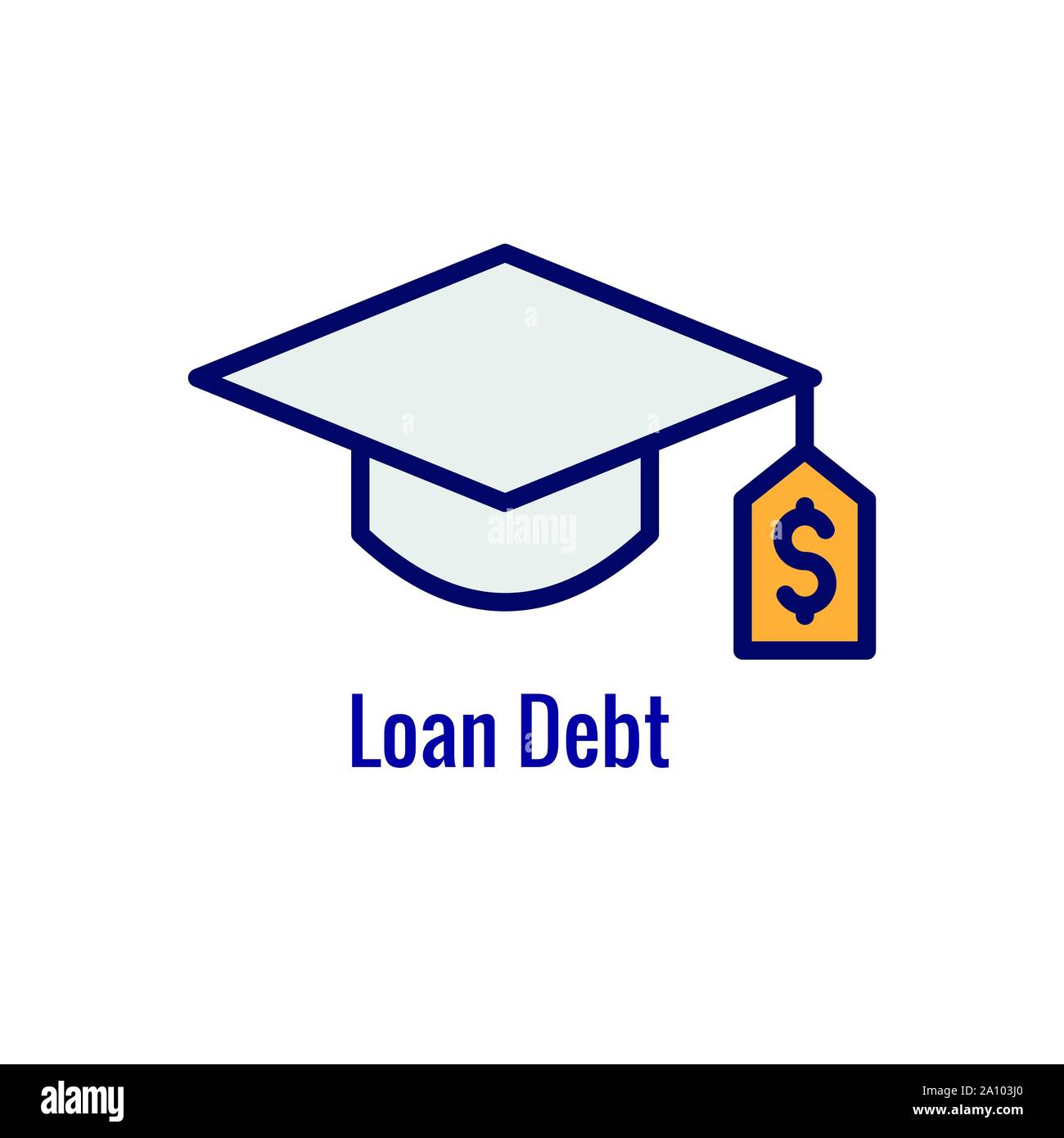 Student Education Icon - imagery depicting the education process and ...