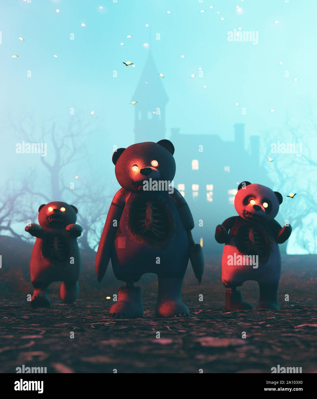 Creepy bears hi-res stock photography and images - Alamy