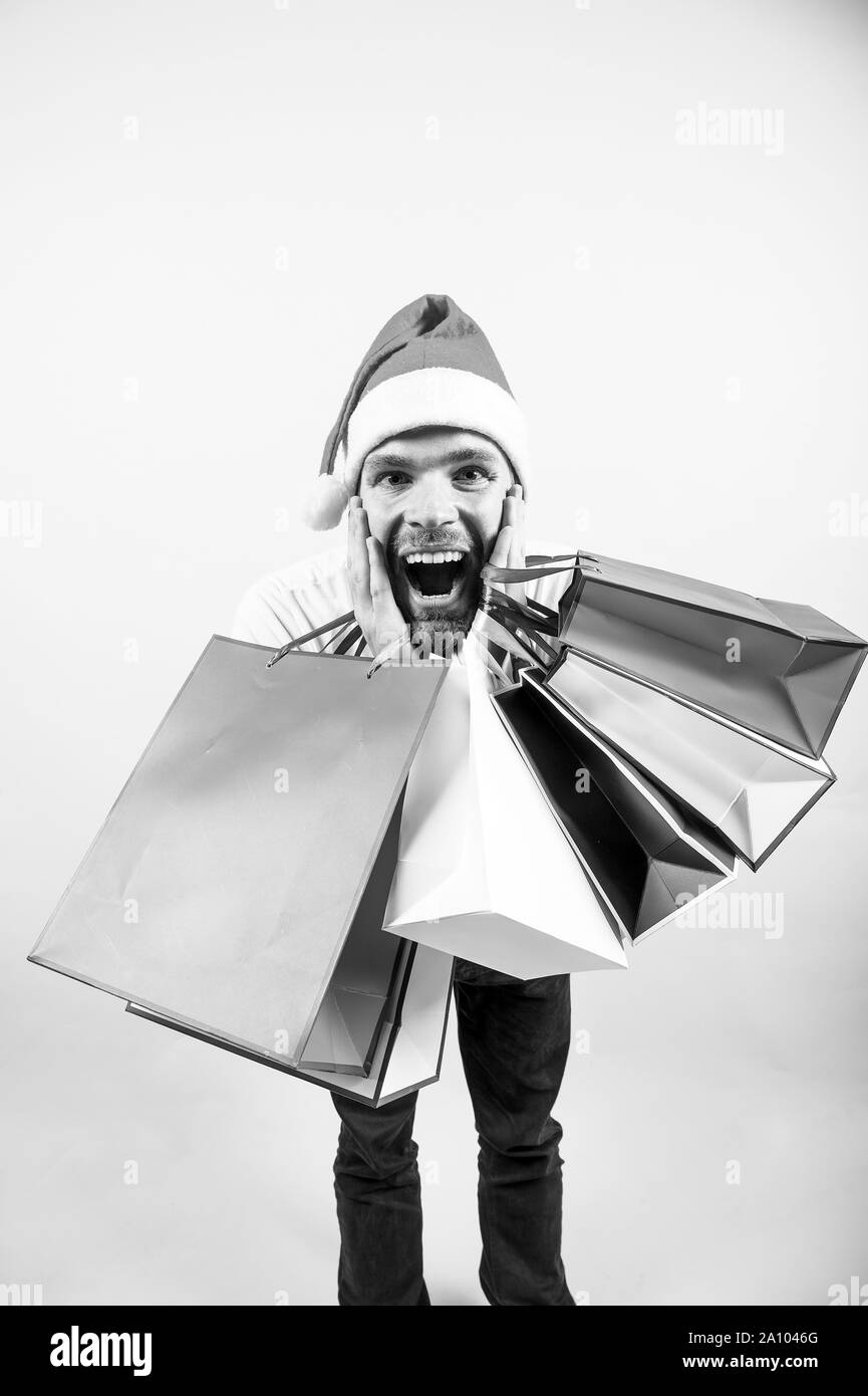 Christmas hat on wall Black and White Stock Photos & Images - Alamy