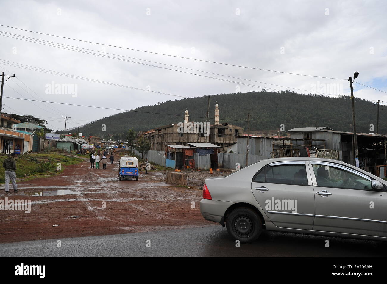Streets of Ethiopia Stock Photo - Alamy
