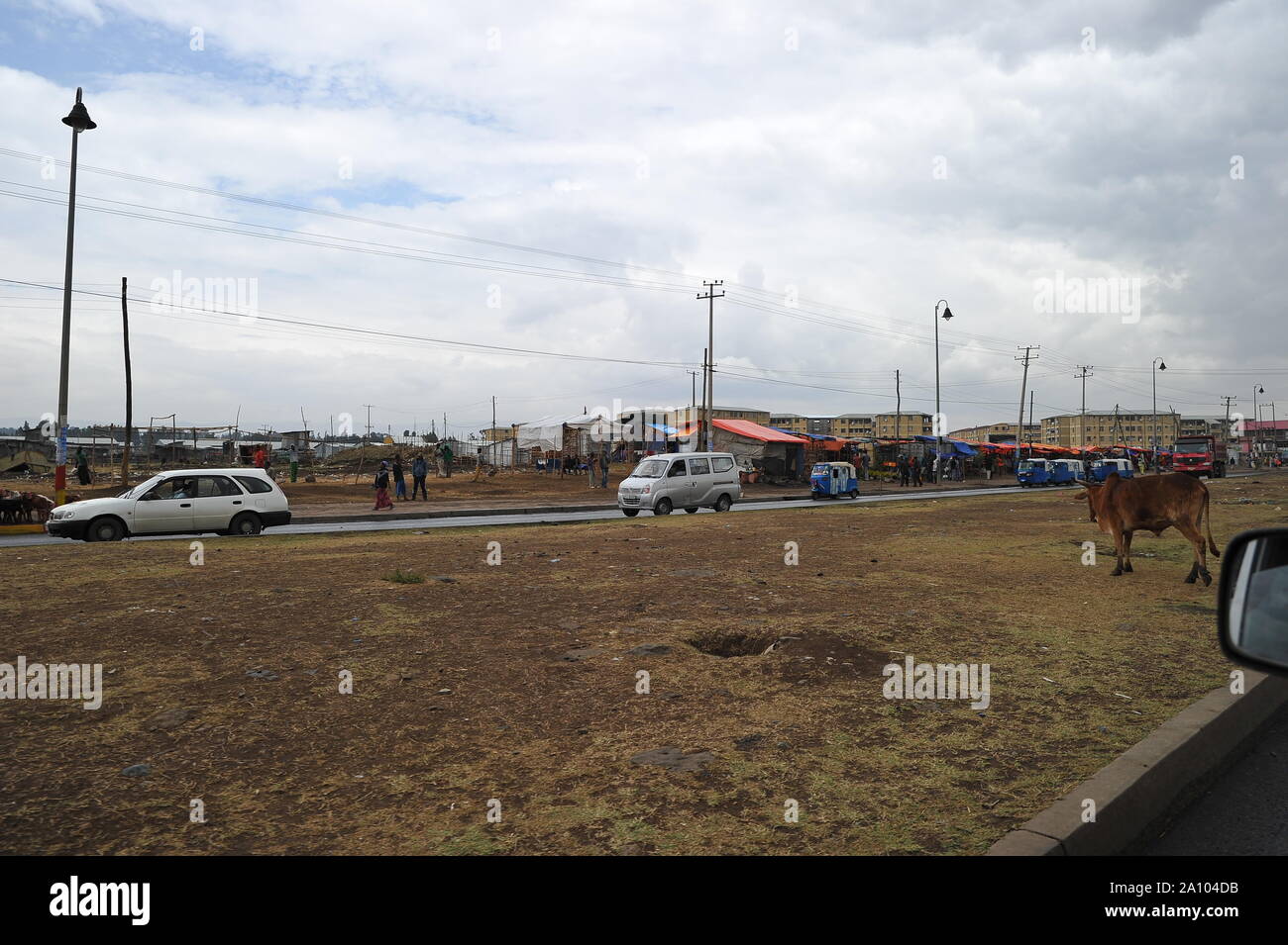 Streets of Ethiopia Stock Photo - Alamy