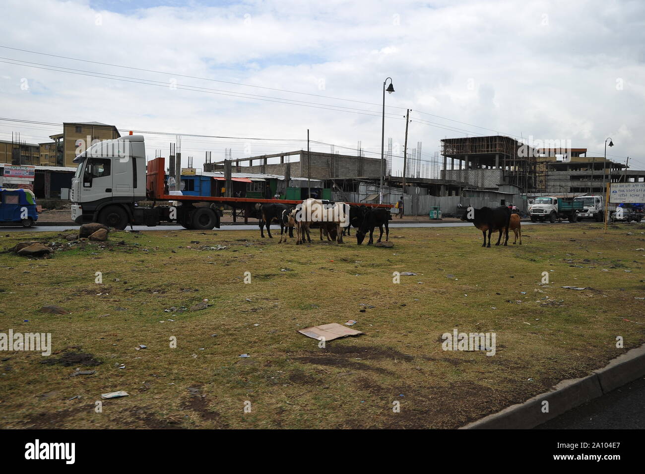 Streets of Ethiopia Stock Photo - Alamy