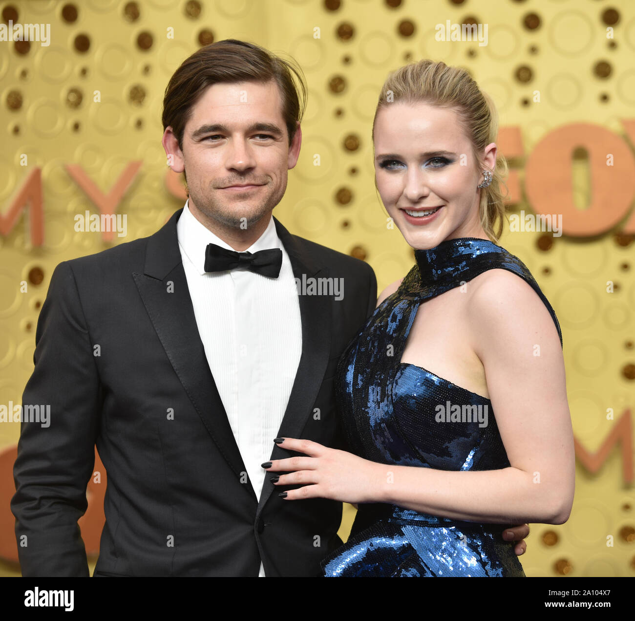 (L-R) Jason Ralph and Rachel Brosnahan arrive for the 71st annual ...