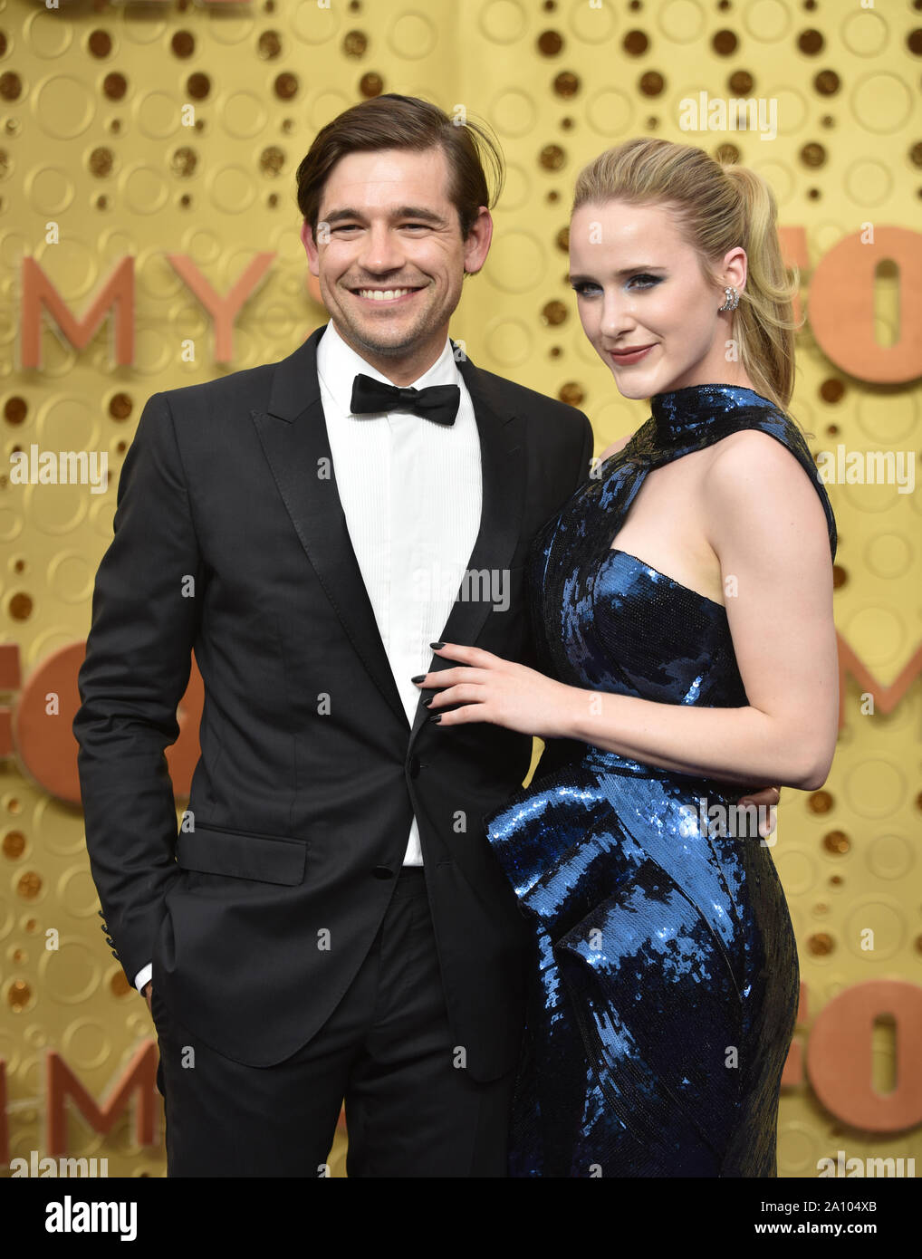 (L-R) Jason Ralph and Rachel Brosnahan arrive for the 71st annual ...