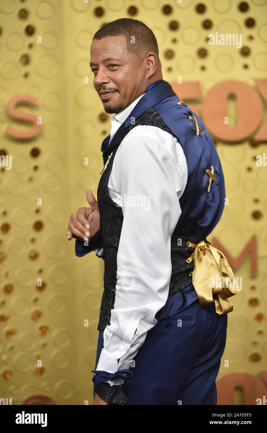 Terrence Howard arrives for the 71st annual Primetime Emmy Awards held ...