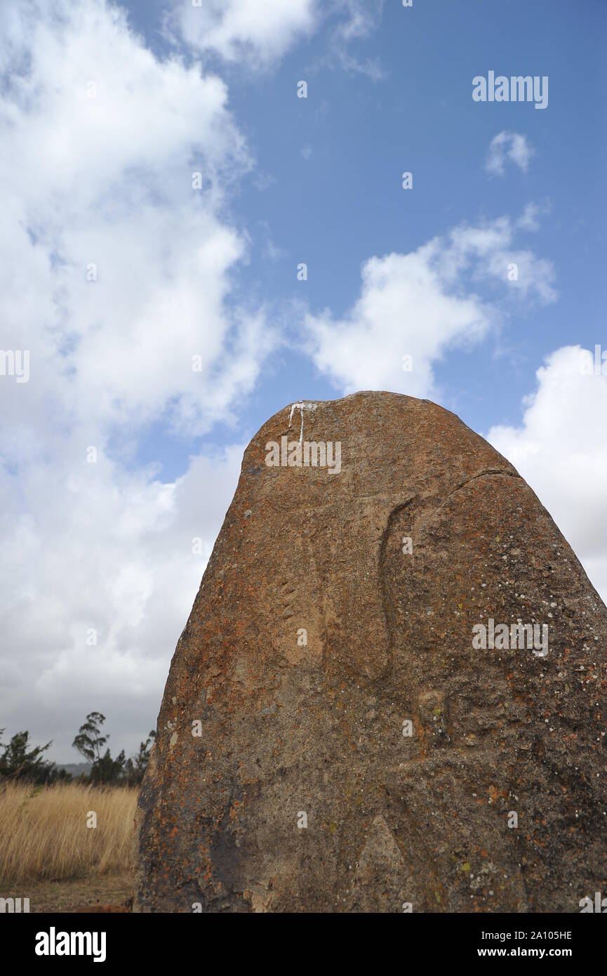 Tiya stele hi-res stock photography and images - Alamy