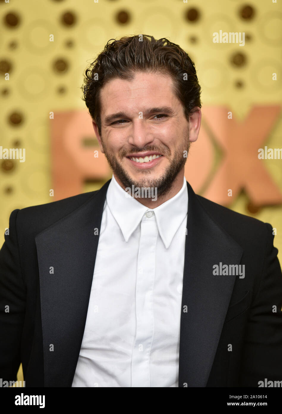 Kit Harington arrives for the 71st annual Primetime Emmy Awards held at ...