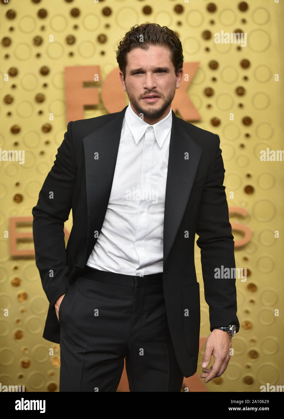 Kit Harington arrives for the 71st annual Primetime Emmy Awards held at ...