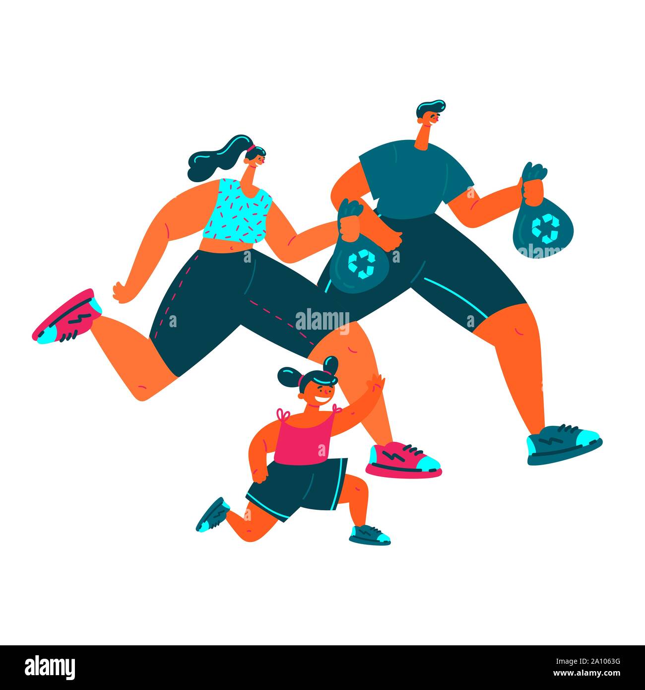 Summer garbage Stock Vector Images - Alamy