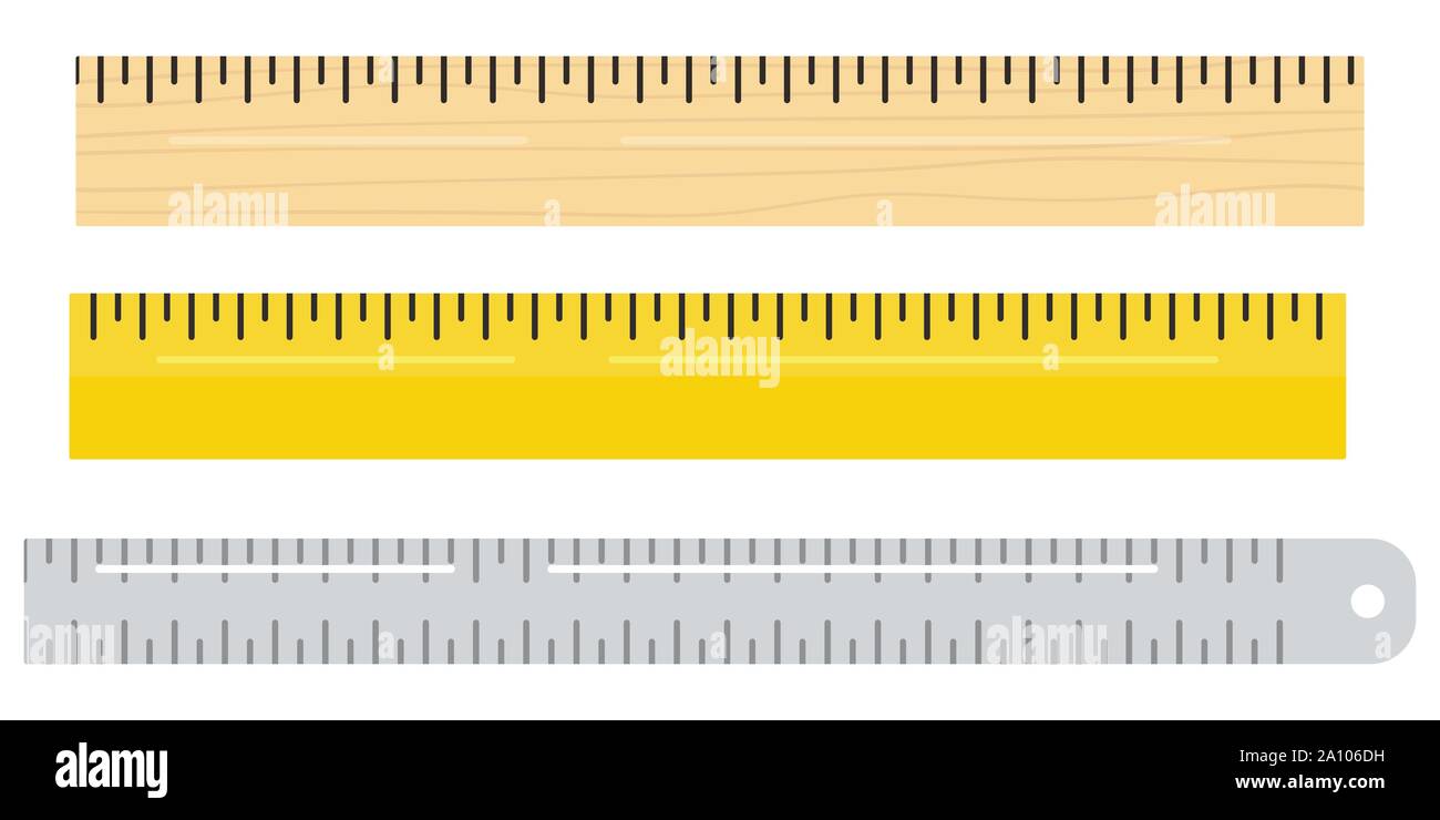 Vector flat design illustration of different material wooden, metal ...