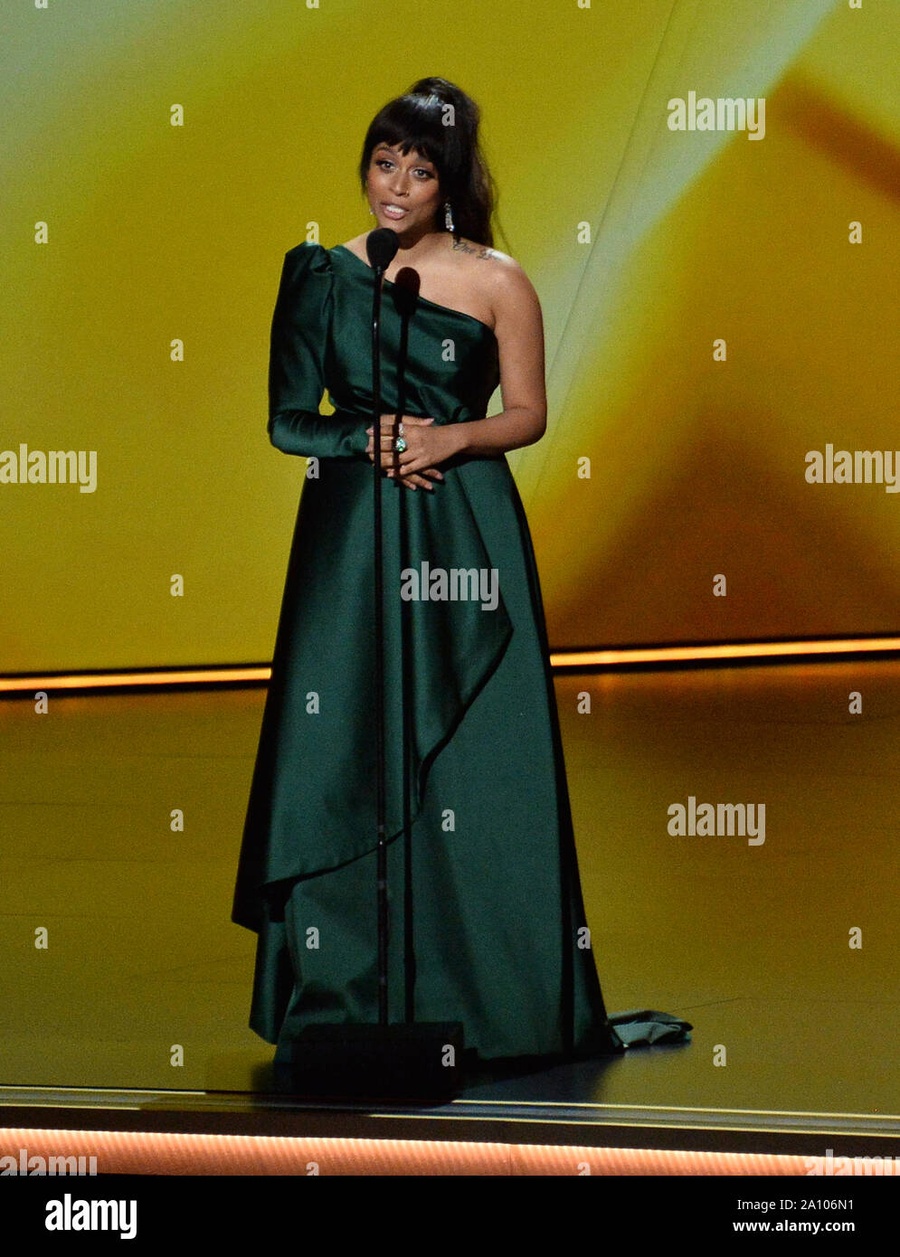 Los Angeles, United States. 22nd Sep, 2019. Lilly Singh onstage during ...