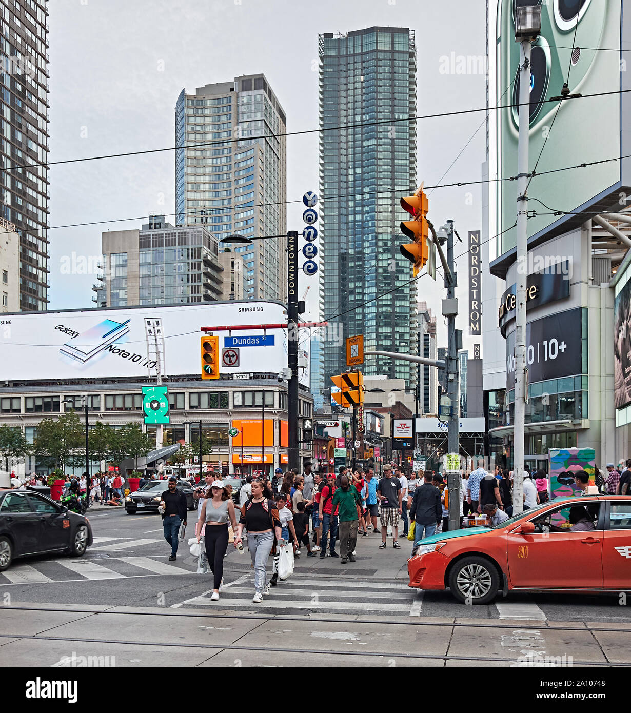 Yonge Street in Toronto Stock Photo - Alamy