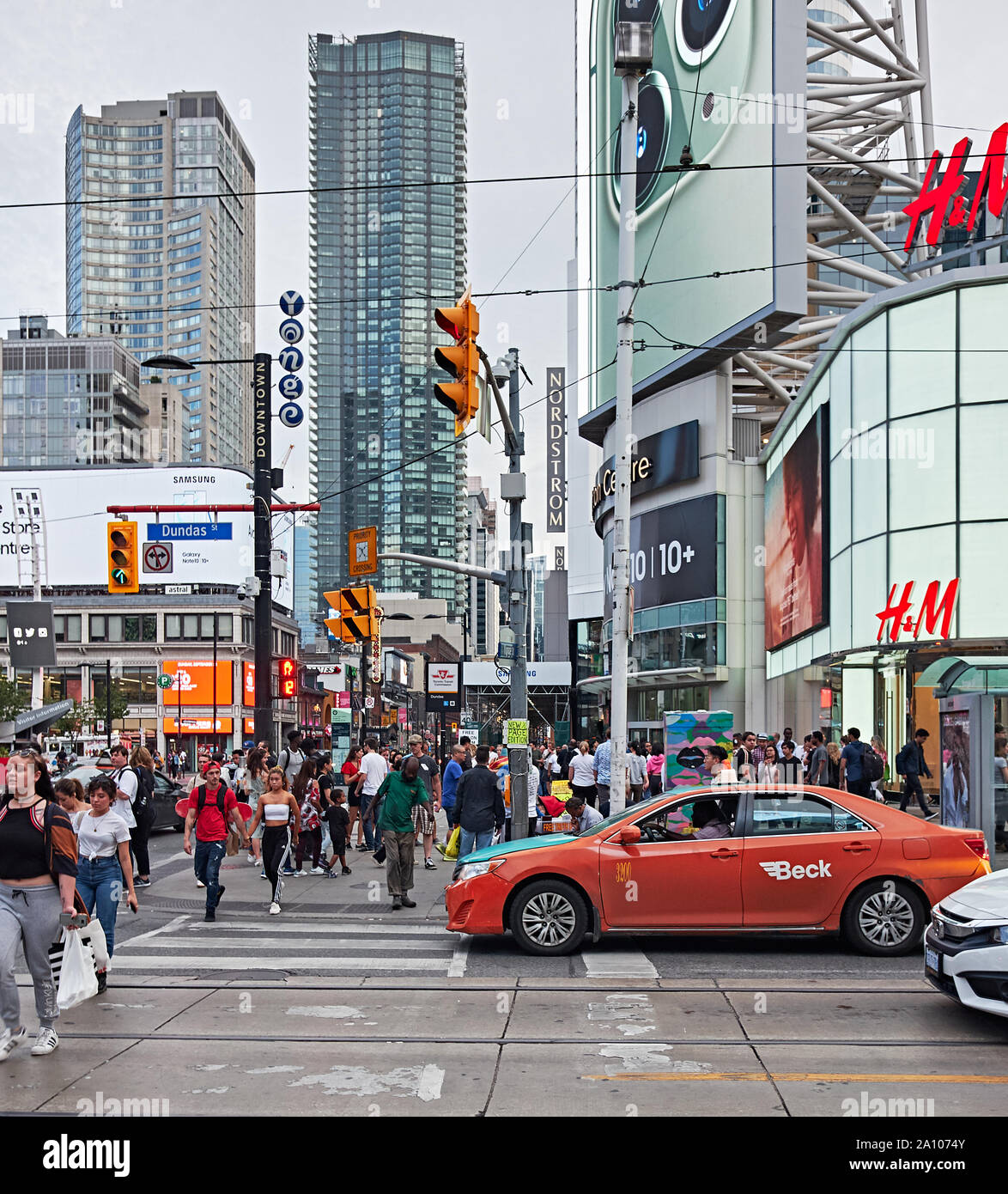 Yonge Street in Toronto Stock Photo - Alamy