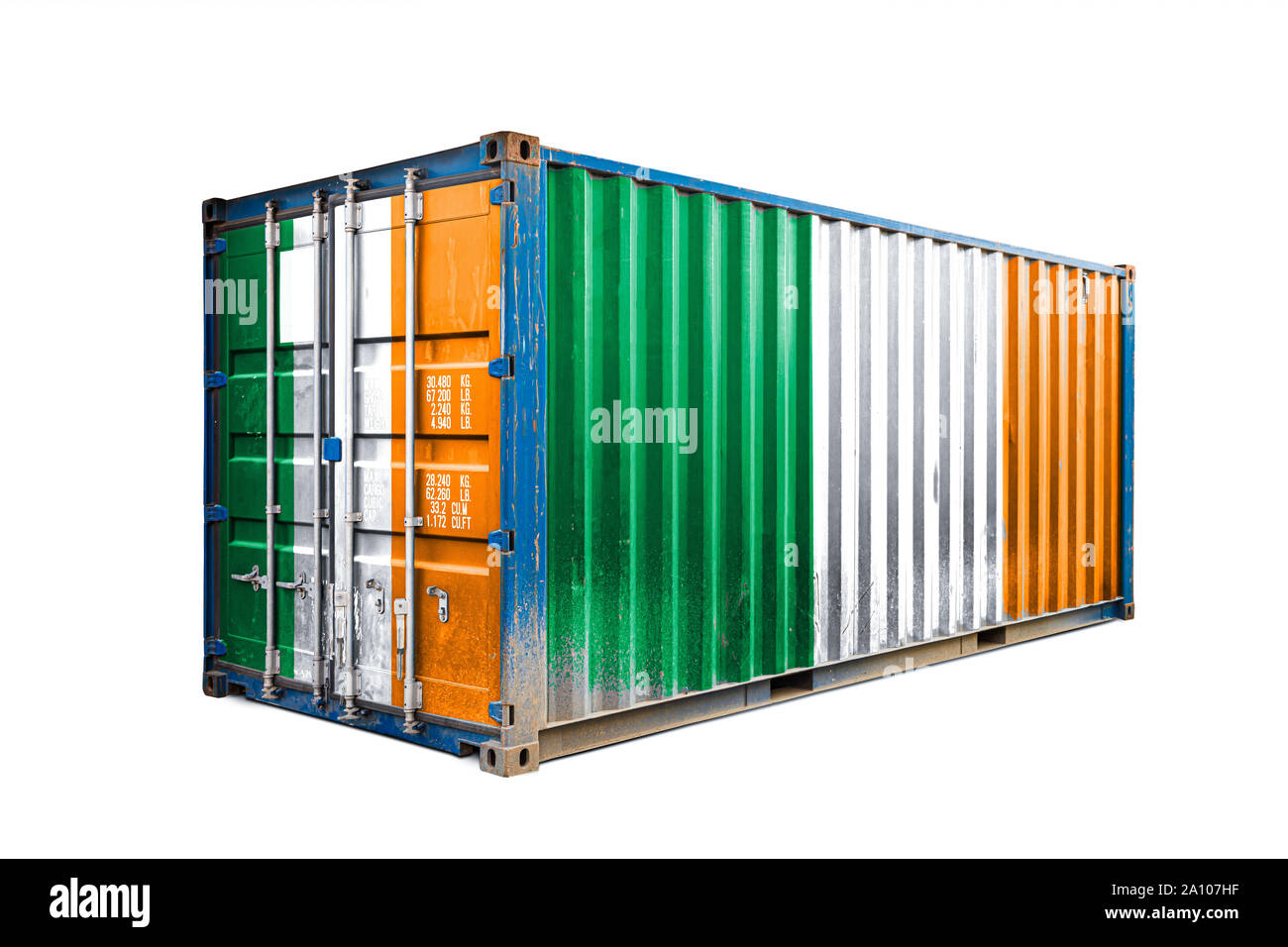 Flag of ire Cut Out Stock Images & Pictures - Alamy