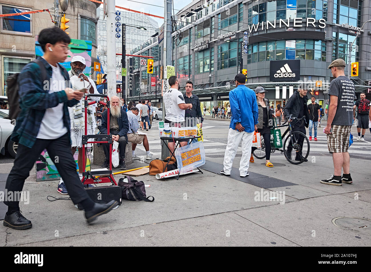 Yonge Street in Toronto Stock Photo - Alamy