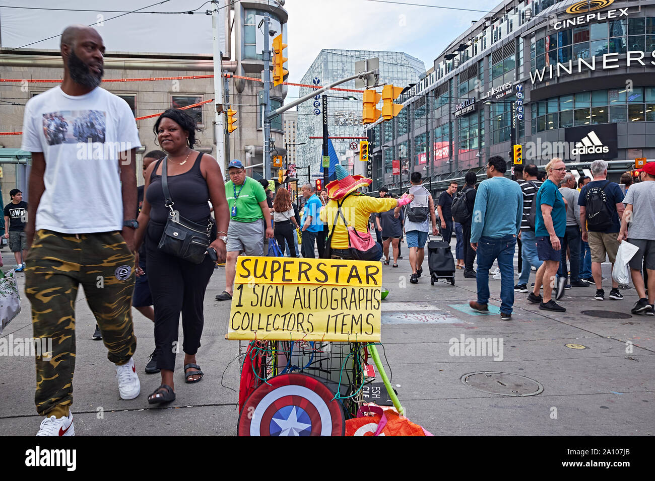 Yonge Street in Toronto Stock Photo - Alamy