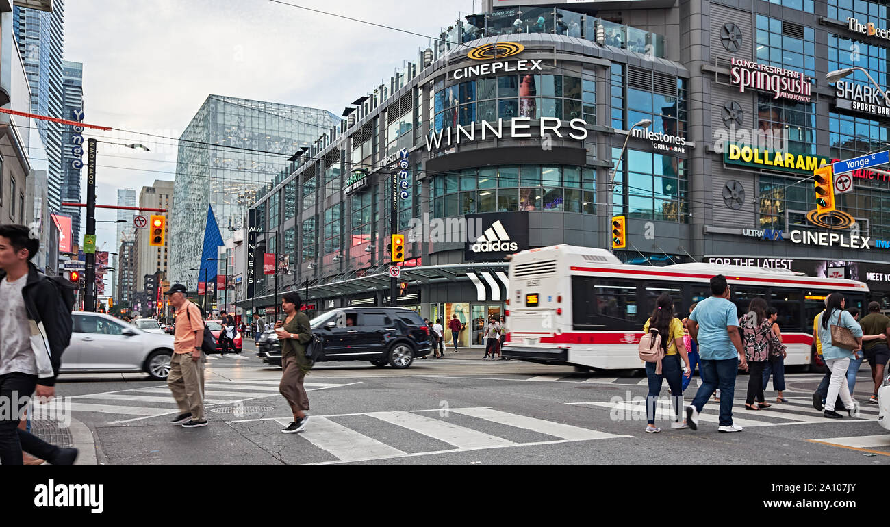 Motion Downtown Yonge High Resolution Stock Photography and Images - Alamy