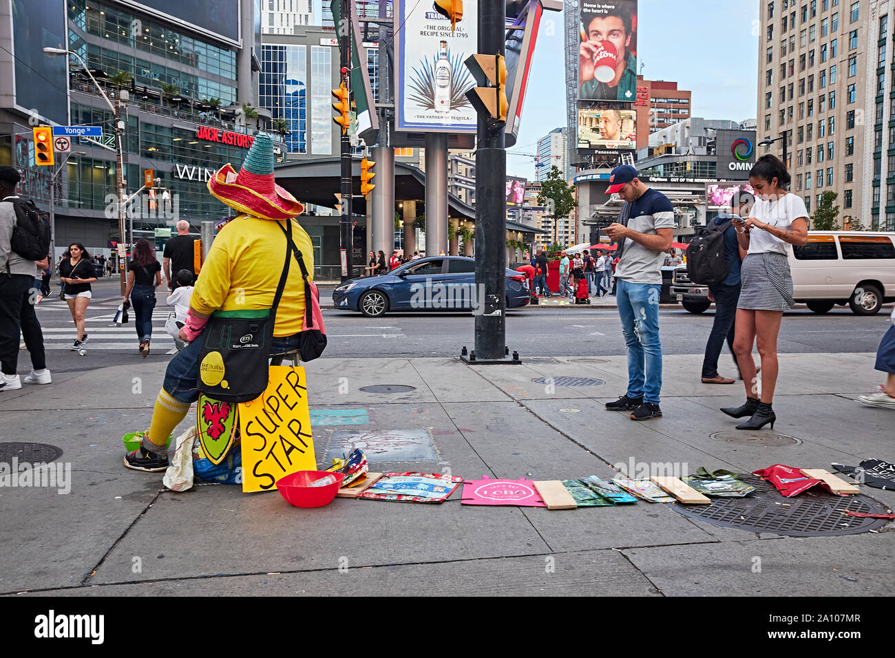 Yonge Street in Toronto Stock Photo - Alamy