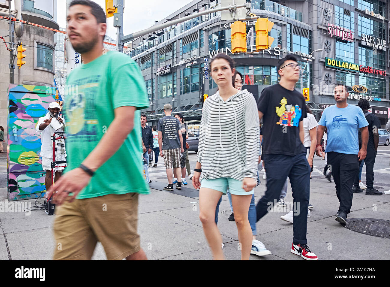 Yonge Street in Toronto Stock Photo - Alamy