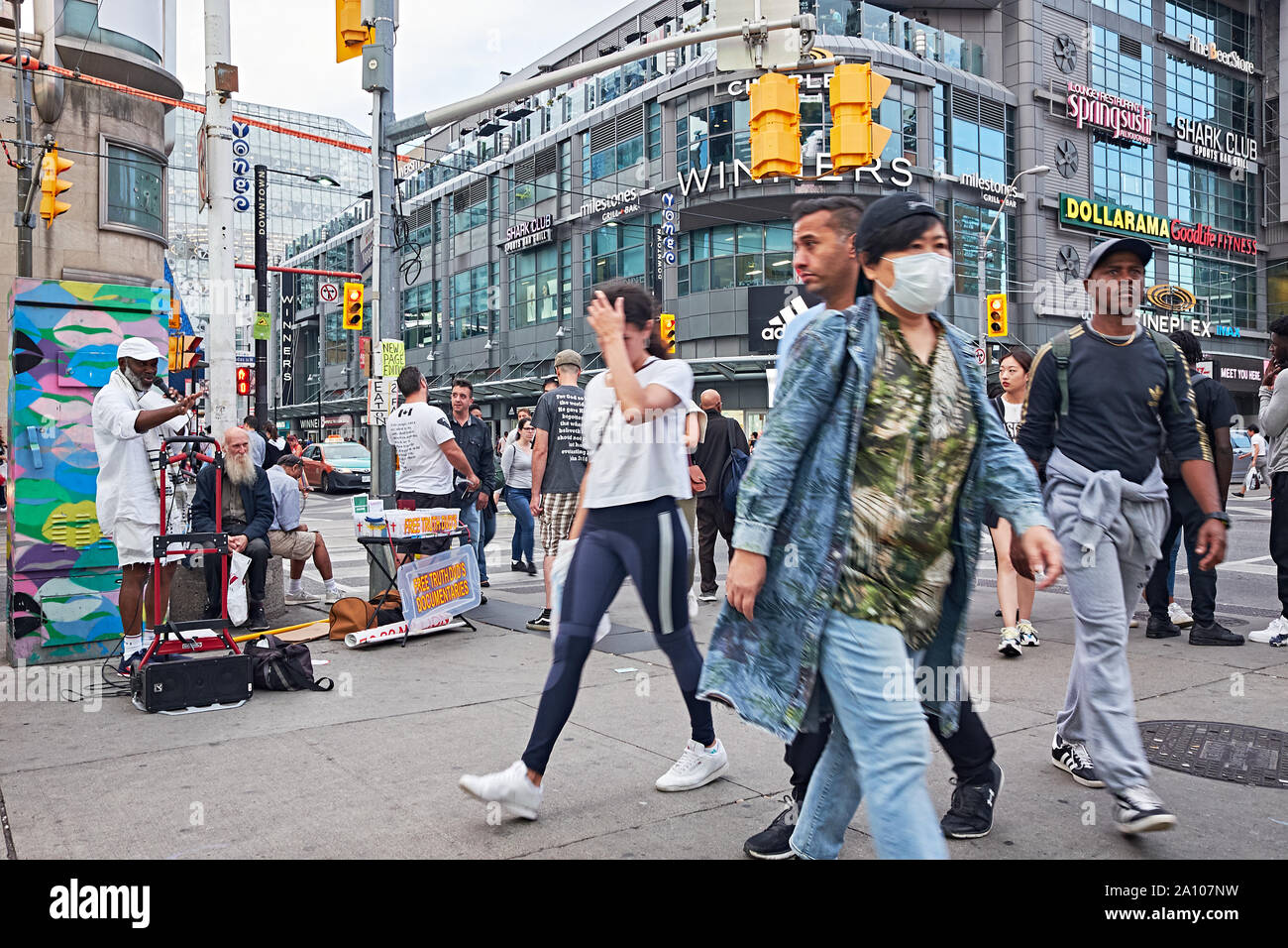Yonge Street in Toronto Stock Photo - Alamy