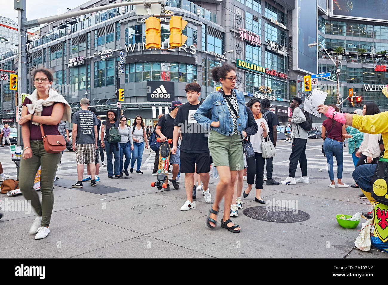 Yonge Street in Toronto Stock Photo - Alamy