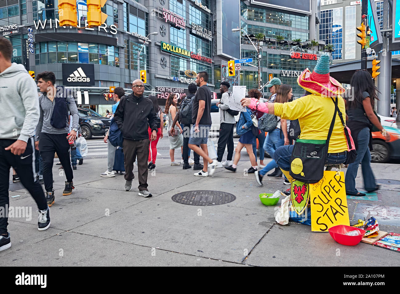 Yonge Street in Toronto Stock Photo - Alamy