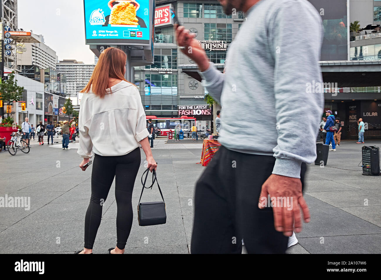 Yonge Street in Toronto Stock Photo - Alamy