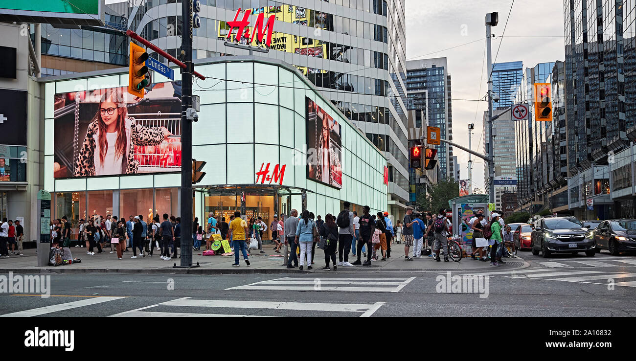 Yonge Street in Toronto Stock Photo - Alamy