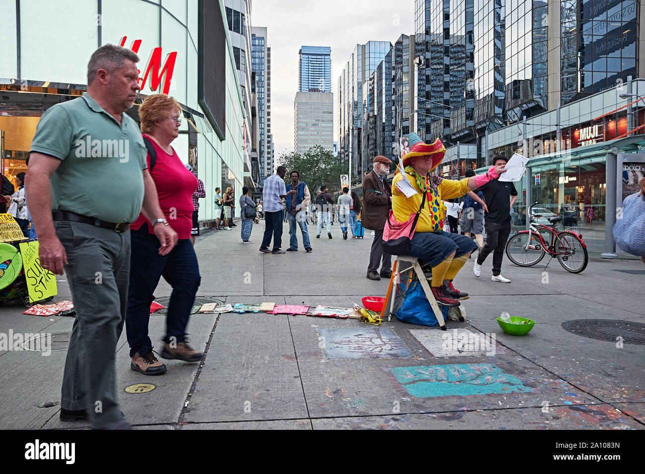 Yonge Street in Toronto Stock Photo - Alamy