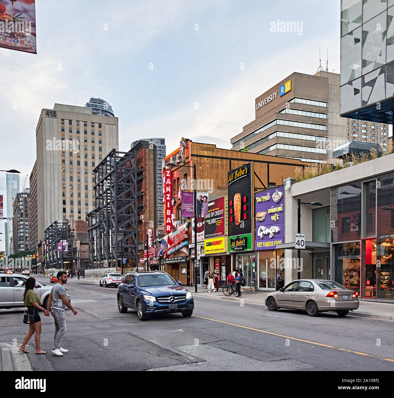 Yonge Street in Toronto Stock Photo - Alamy