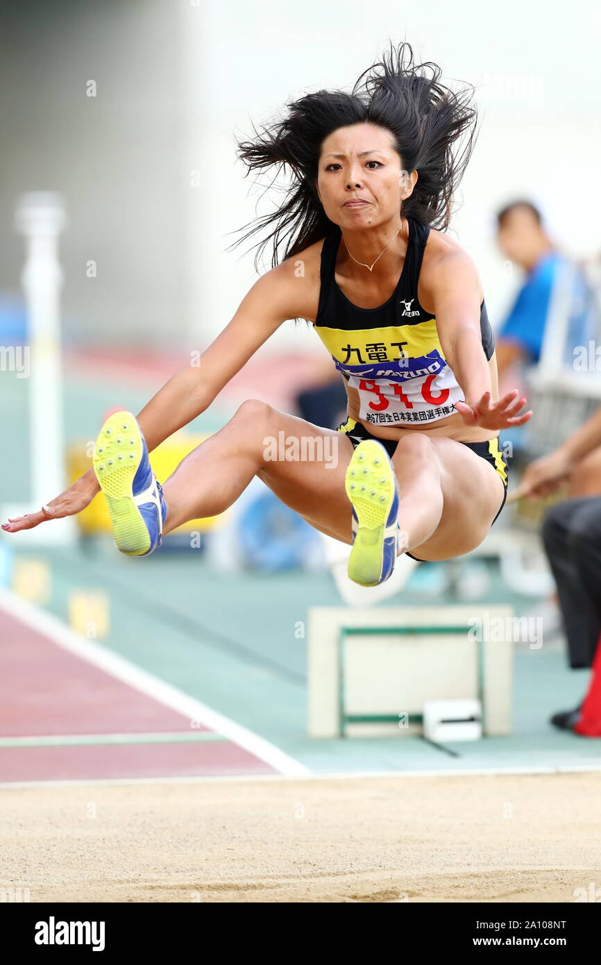 Osaka, Japan. 21st Sep, 2019. Sachiko Masumi Athletics : The 67th All ...