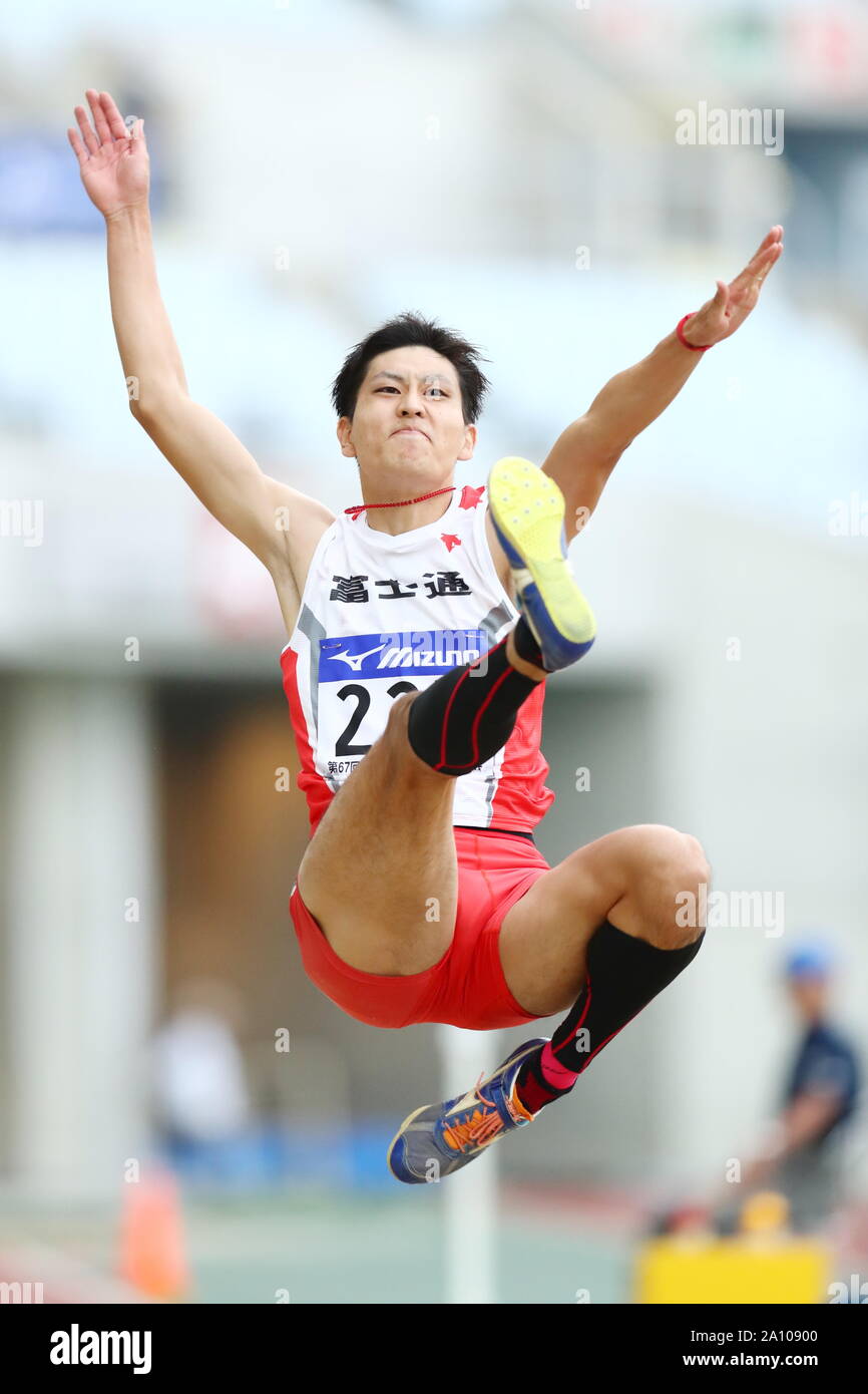Osaka, Japan. 21st Sep, 2019. Kota Minemura Athletics : The 67th All ...