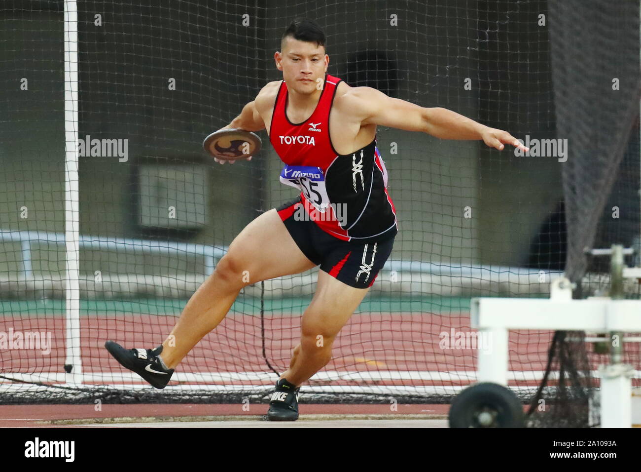 Osaka, Japan. 21st Sep, 2019. Masateru Yugami Athletics : The 67th All ...