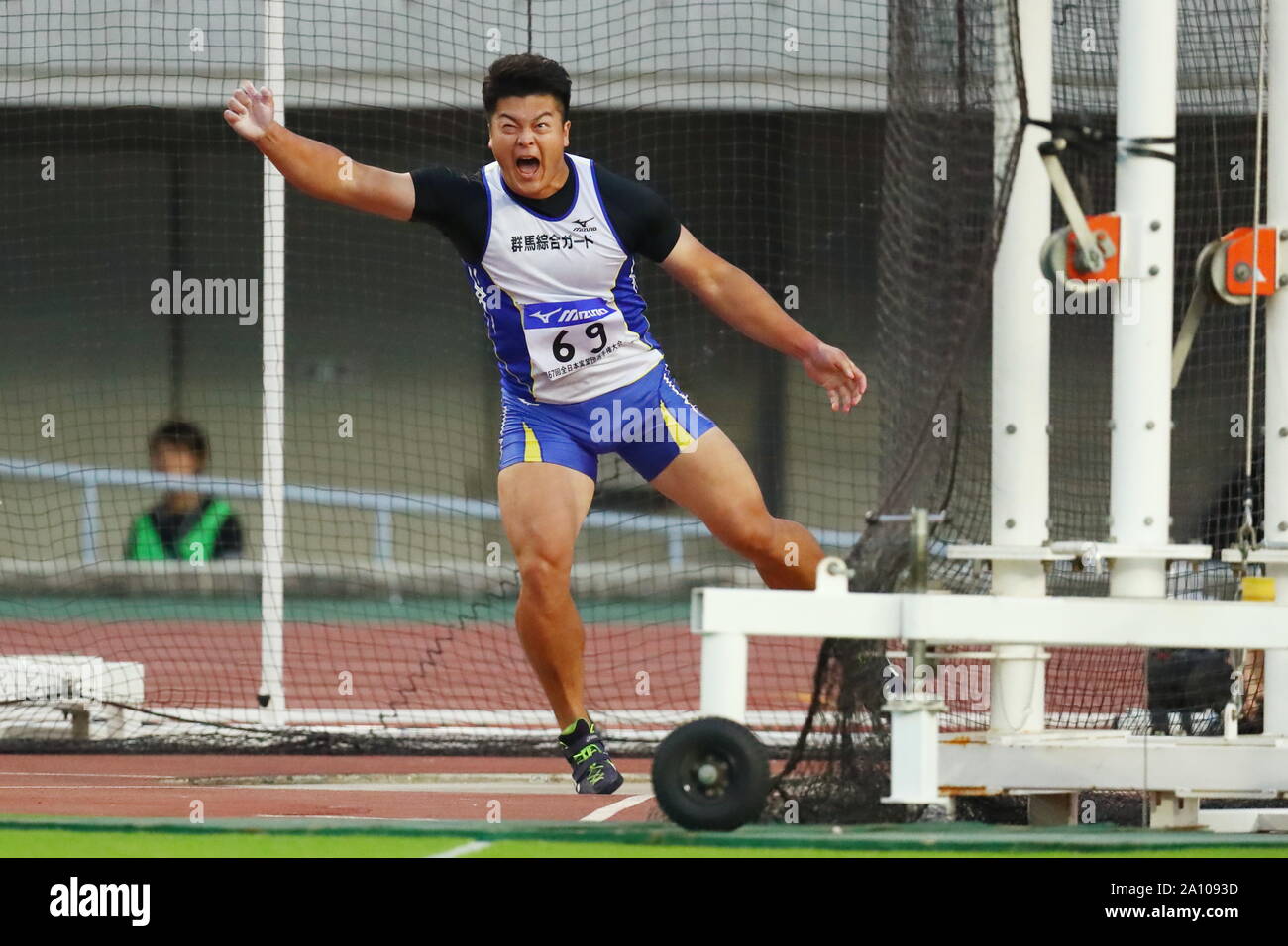 Osaka, Japan. 21st Sep, 2019. Yuji Tsutsumi Athletics : The 67th All ...