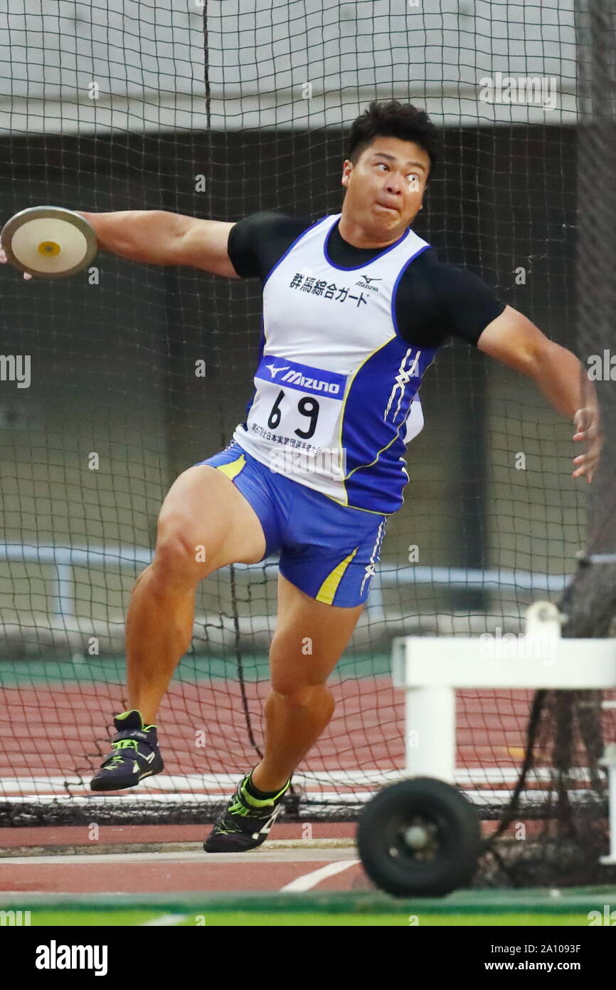 Osaka, Japan. 21st Sep, 2019. Yuji Tsutsumi Athletics : The 67th All ...