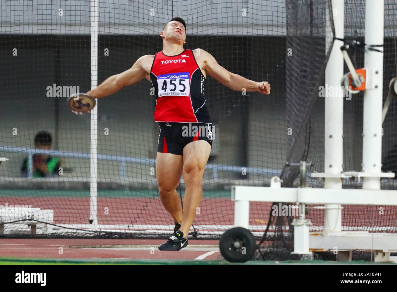 Osaka, Japan. 21st Sep, 2019. Masateru Yugami Athletics : The 67th All ...