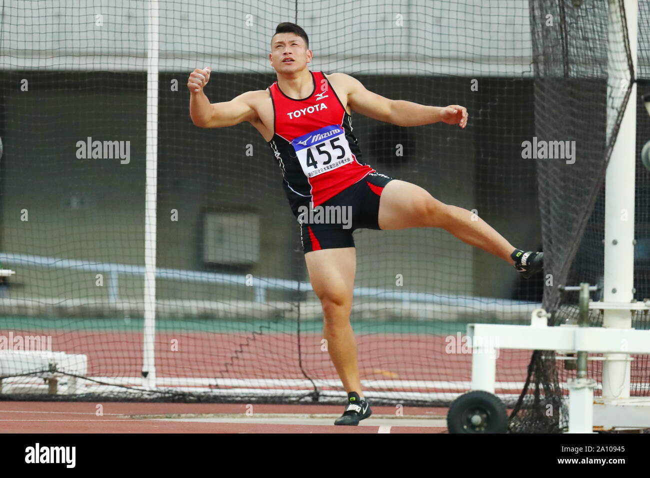 Osaka, Japan. 21st Sep, 2019. Masateru Yugami Athletics : The 67th All ...