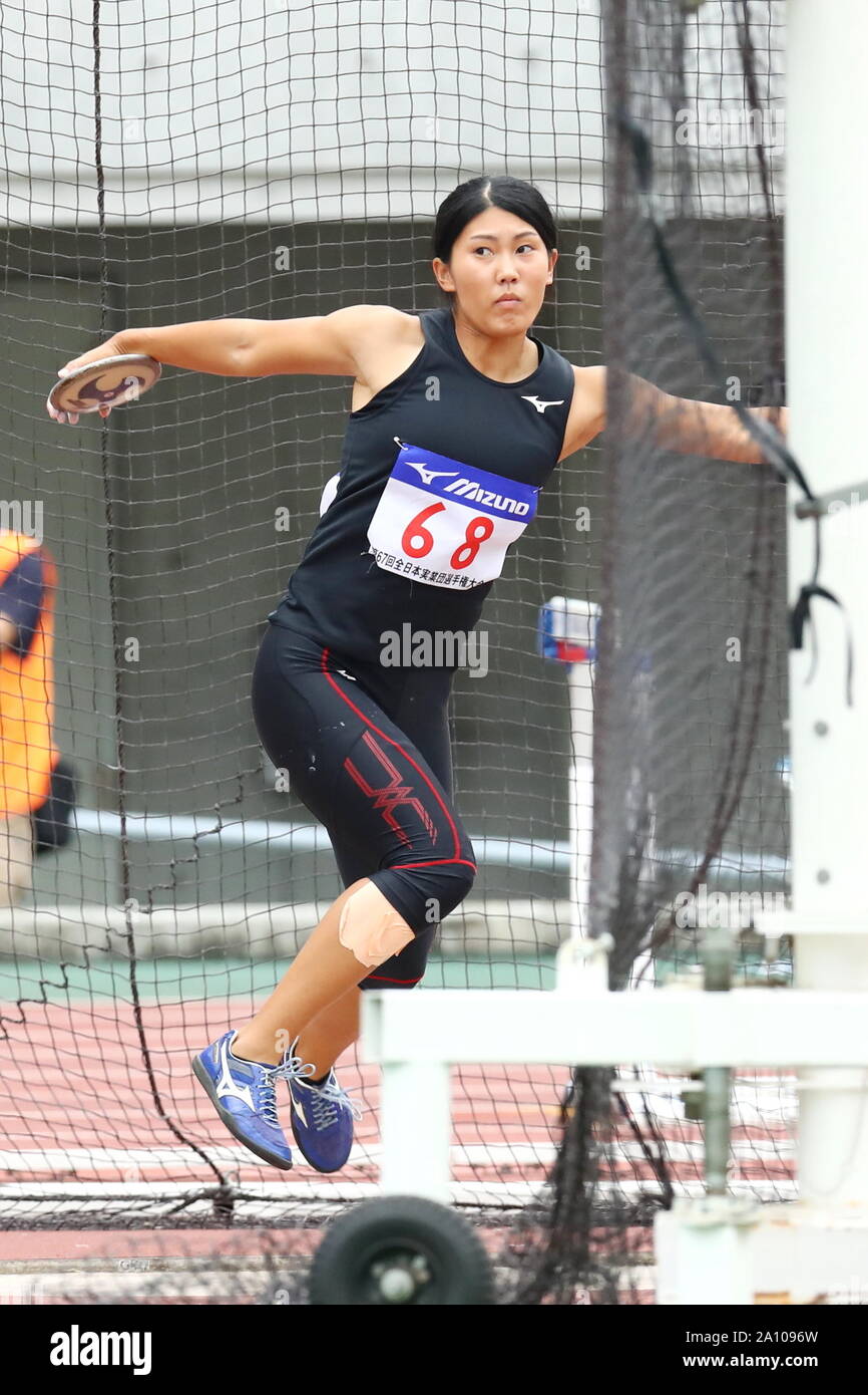 Osaka, Japan. 22nd Sep, 2019. Saki Terai Athletics : The 67th All Japan ...