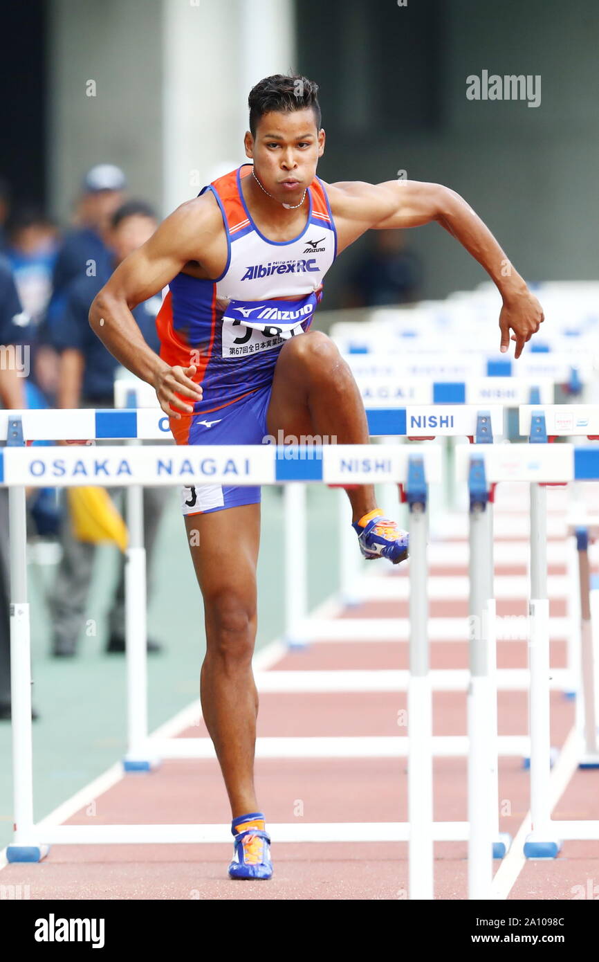 Osaka, Japan. 22nd Sep, 2019. /Anthony Tyrell Kuriki Athletics : The ...