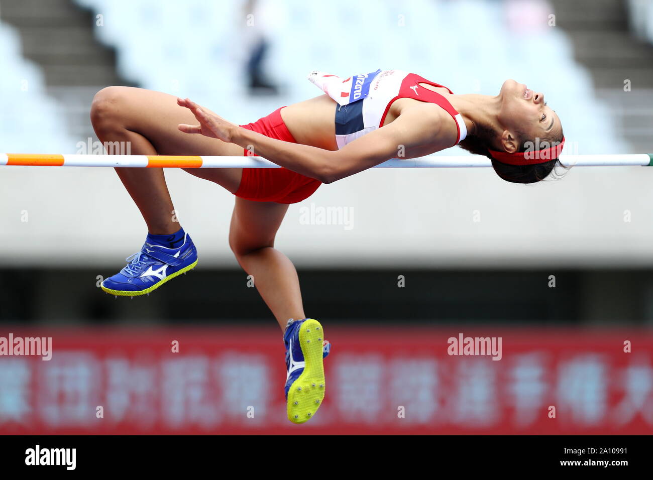 Osaka, Japan. 22nd Sep, 2019. Shieriai Tsuda Athletics : The 67th All ...