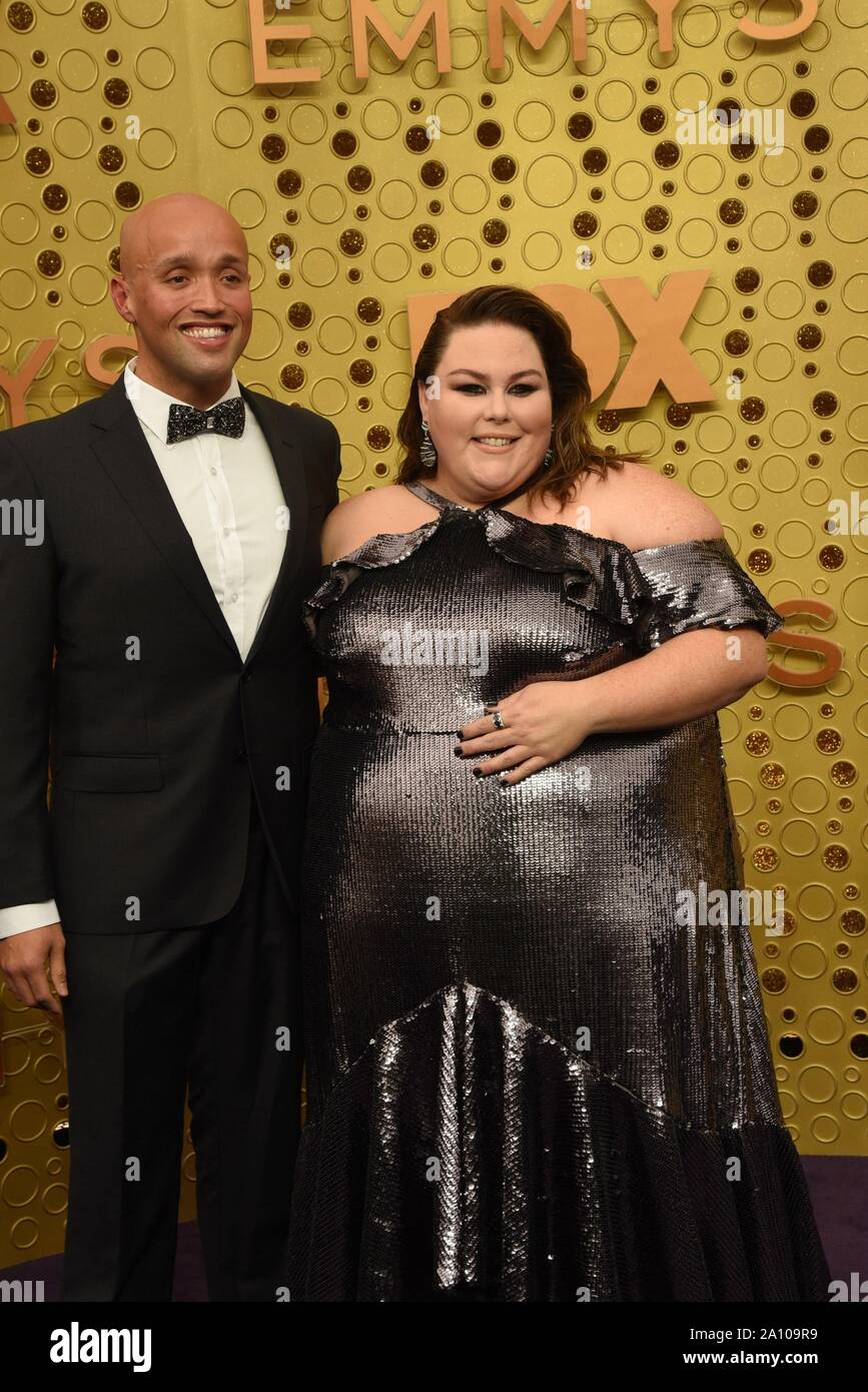 Donnie Berry, Chrissy Metz at arrivals for 71st Primetime Emmy Awards ...