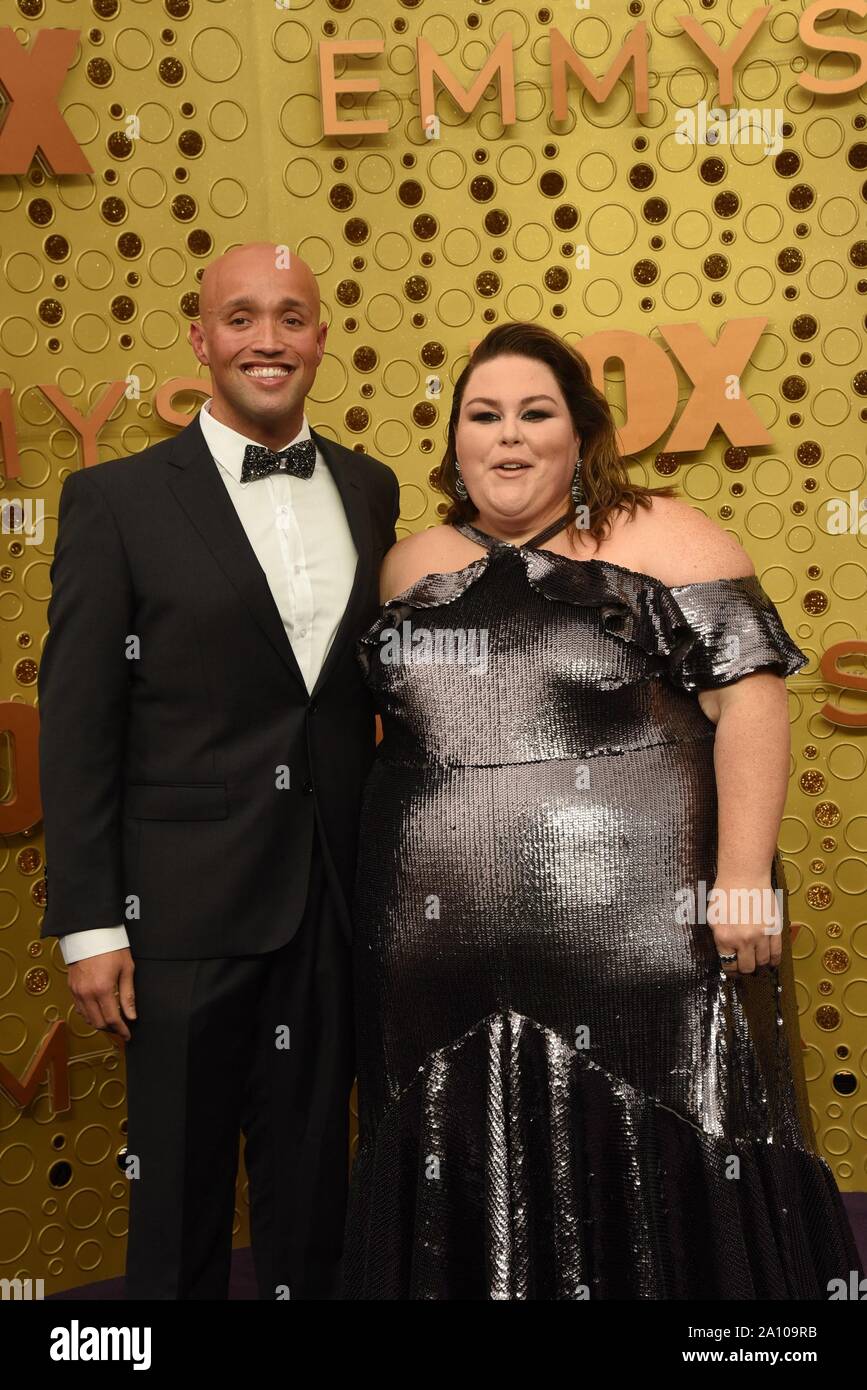 Donnie Berry, Chrissy Metz at arrivals for 71st Primetime Emmy Awards ...