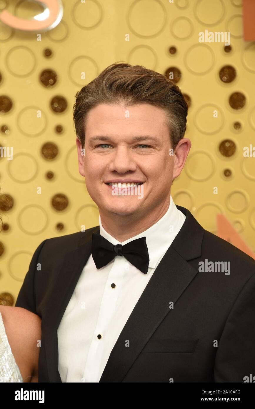 Los Angeles, CA. 22nd Sep, 2019. Brett Johnson at arrivals for 71st ...