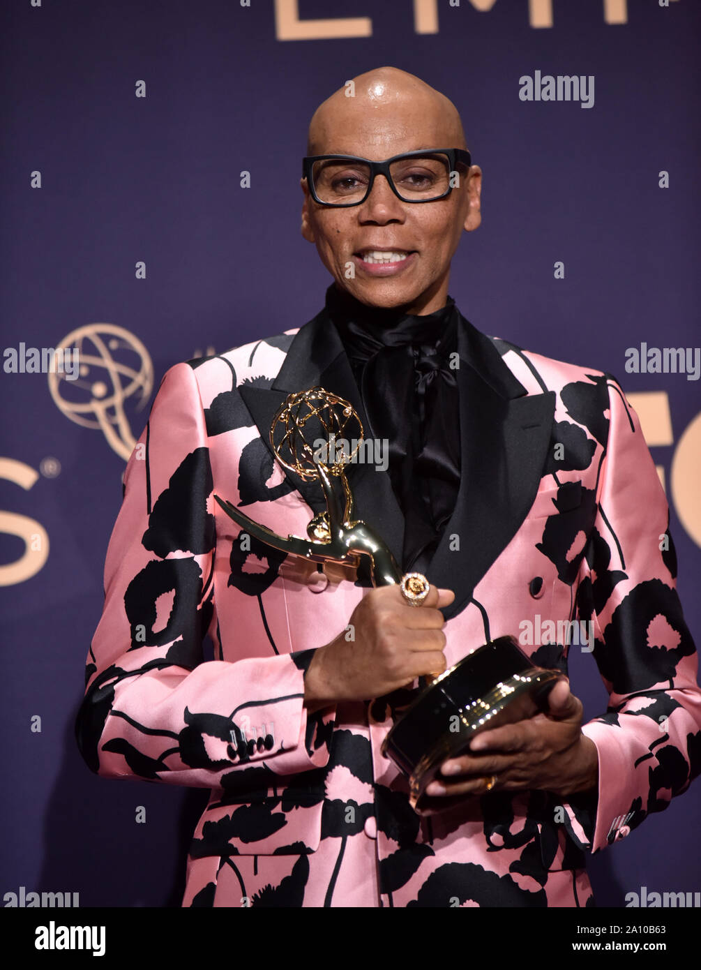 RuPaul, winner of the award for Outstanding Competition Program for ...