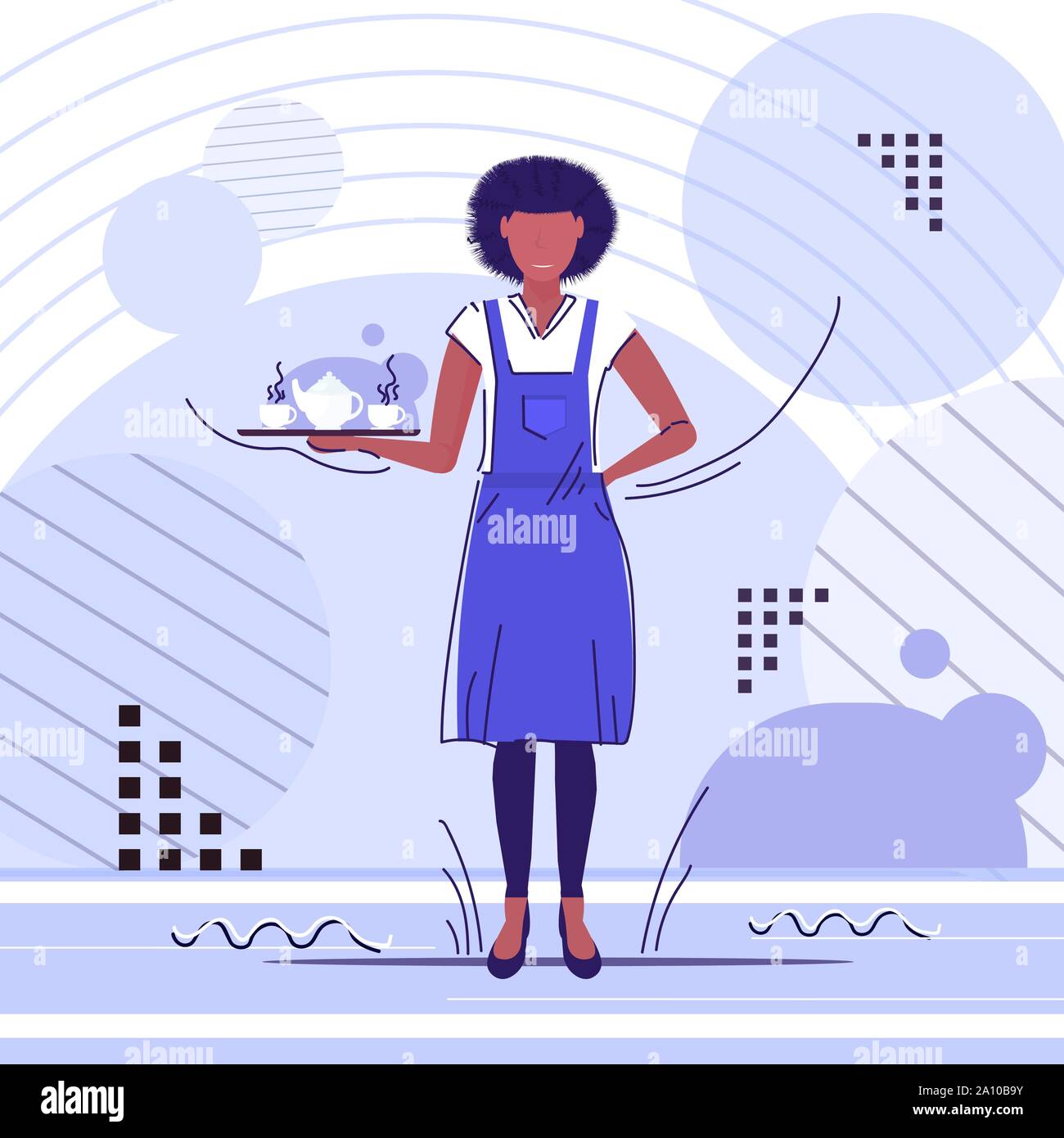 Restaurant Hostess Clipart