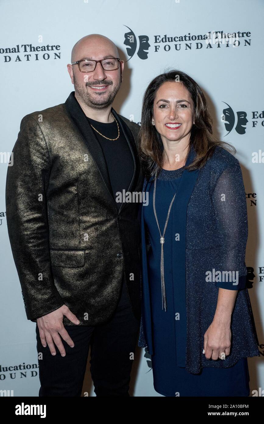 New York, NY, USA. 22nd Sep, 2019. Michael DiBinco, Julie Cohen ...