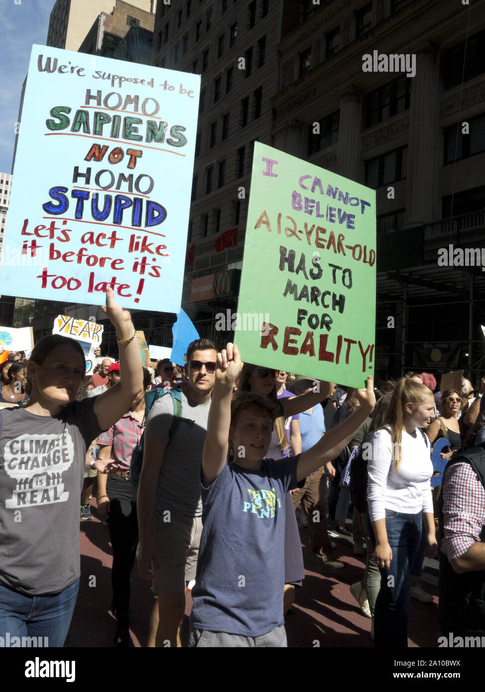 Strike protest signs vertical hi-res stock photography and images - Alamy