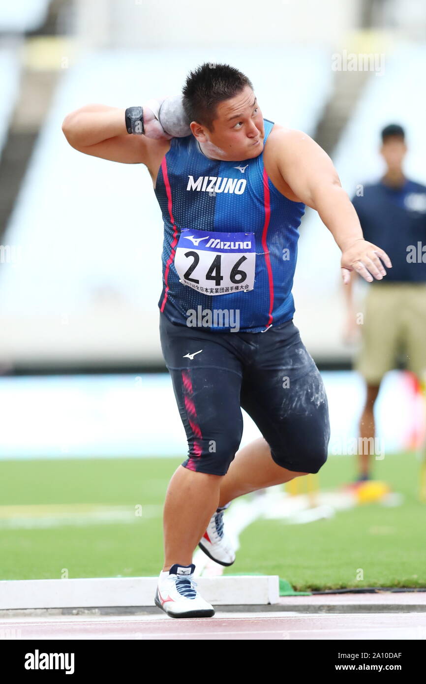 Osaka, Japan. 22nd Sep, 2019. Daichi Nakamura Athletics : The 67th All ...