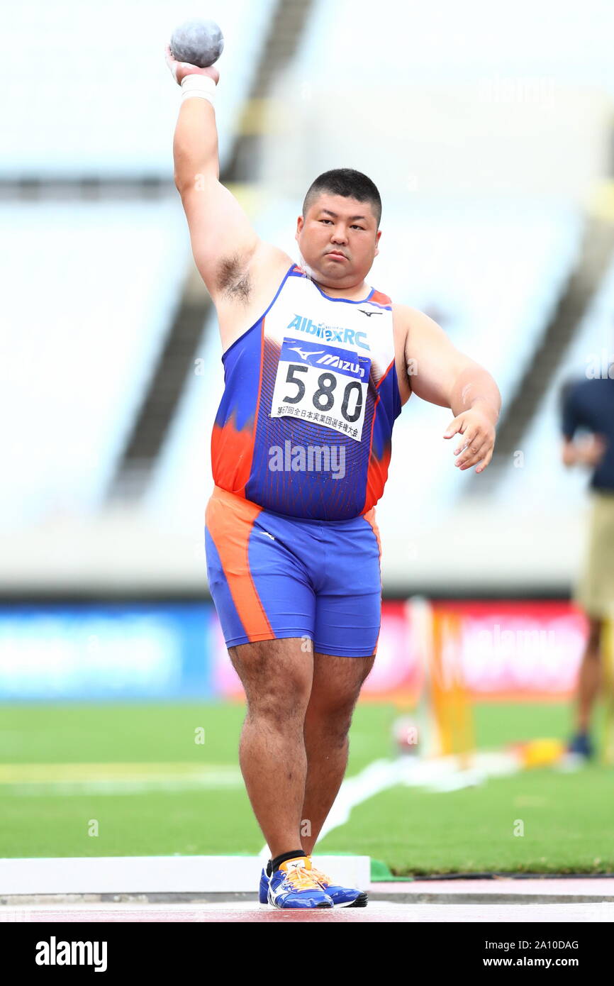 Osaka, Japan. 22nd Sep, 2019. Masahira Sato Athletics : The 67th All ...