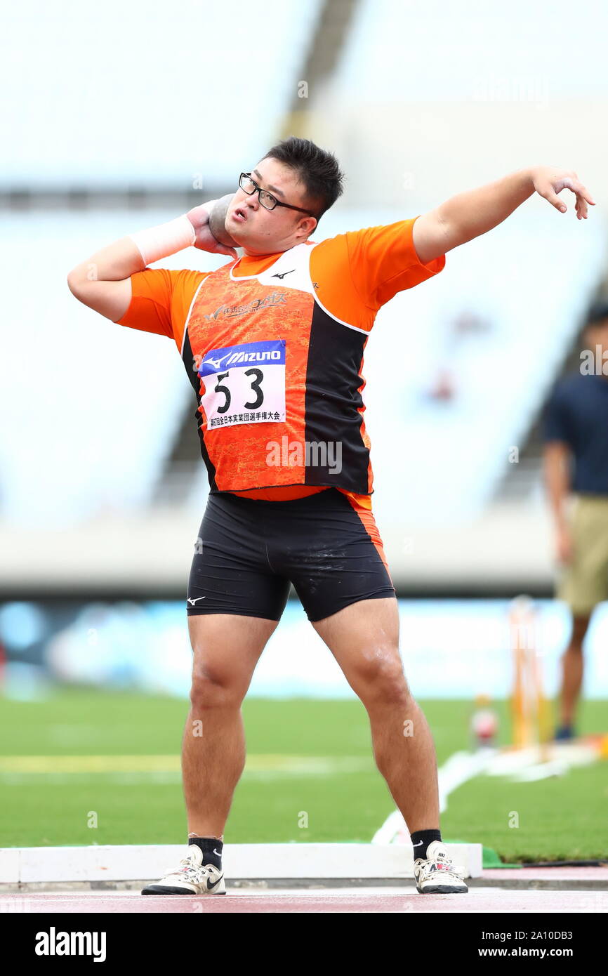 Osaka, Japan. 22nd Sep, 2019. Daichi Morishita Athletics : The 67th All ...